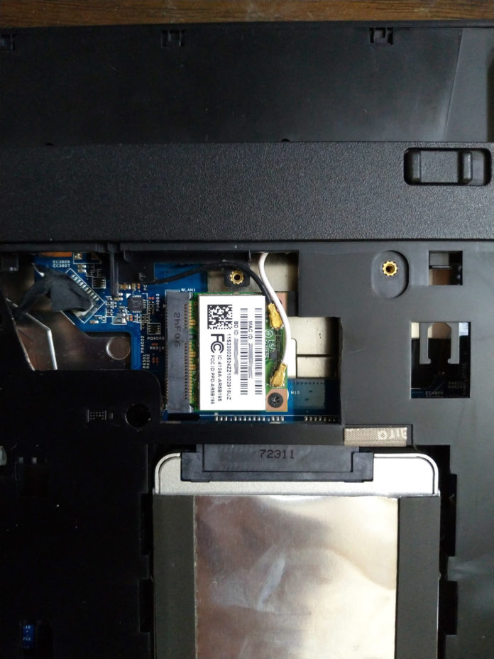 Lenovo G580の内臓無線LANカードを交換 | いろいろやってみる！